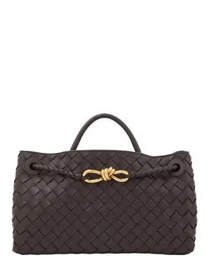 Bottega Veneta East-west Andiamo Leather Tote Bag - Brown