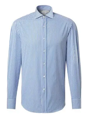Brunello Cucinelli Cotton Striped Shirt - Blue