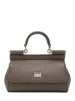 Dolce & Gabbana Top Handle Handbag - Grey