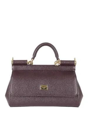 Dolce & Gabbana DOLCE & GABBANA Sicily Mini Handbag Violet