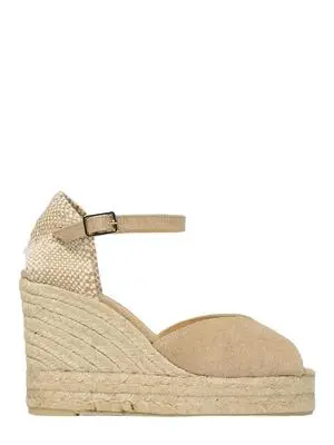 CastaÑer Heeled Sandal - Beige