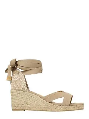 CastaÑer Heeled Sandal - Beige
