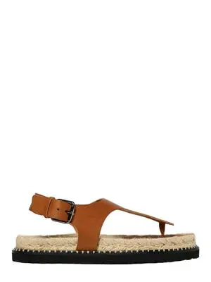 CastaÑer Flat Sandal - Brown