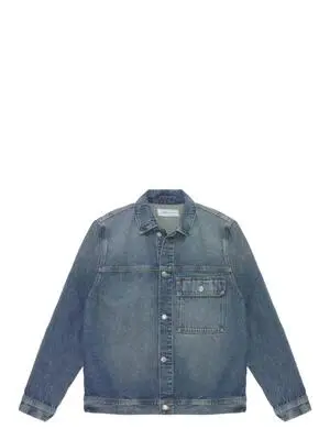 SAMSOE SAMSOE Cotton Jacket - Blue