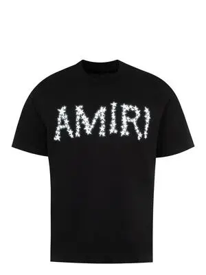 Amiri Stars Logo Tee - Black