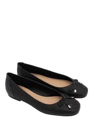 BUTTERO® Botsamya Ballet Flat - Preto