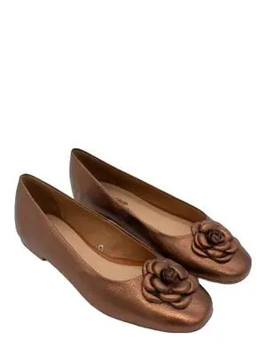 BOTTERO Botsamya Ballerina Flat - Bronze