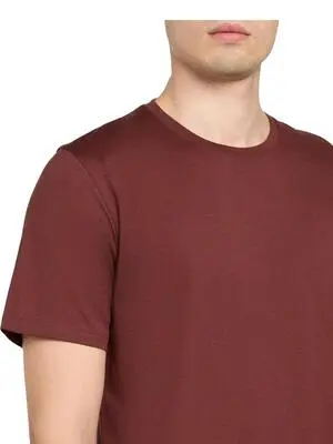 Theory Apos;s Crewneck Precise Tee - Deep Aubrn