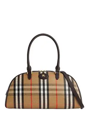 Burberry Highlands Bowling Bag - Sand