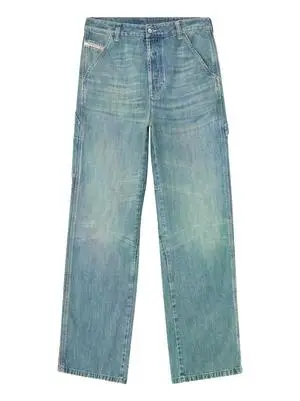 DIESEL D-livery Straight-leg Jeans - Blue