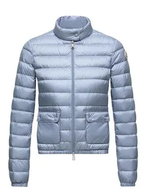 Moncler Lans Packable Short Down Jacket - Blue