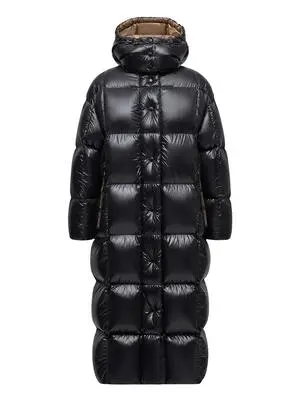 Moncler Parnaiba Long Down Jacket - Black