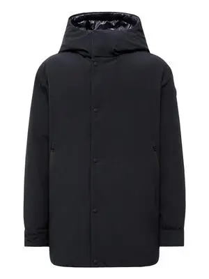 Moncler Fowey Reversible Hooded Down Jacket - Blue