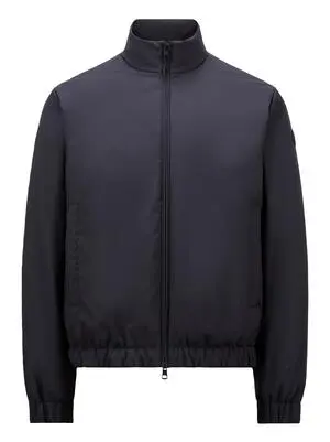 Moncler Luserna Short Down Jacket Blue