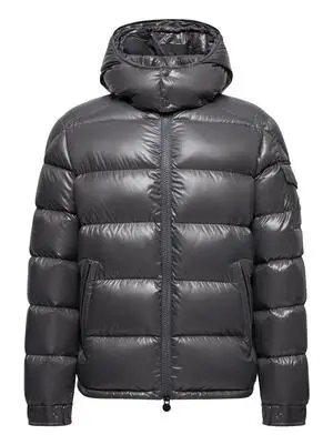 Moncler Maya Hooded Down Jacket Grey