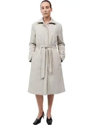 ST AGNI Padded Car Coat - Creme