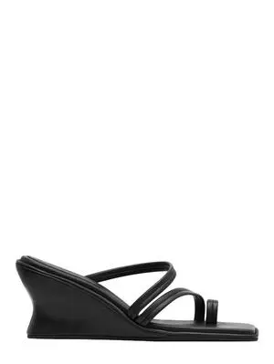 ST AGNI Soft Strap Contour Wedge - Black