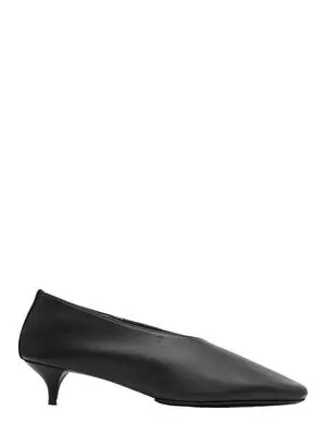 ST AGNI Soft Glove Kitten Heel - Black