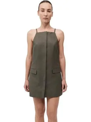 ST AGNI Hybrid Tailored Mini Dress - Kalamata