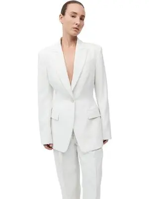 ST AGNI Contour Blazer - White