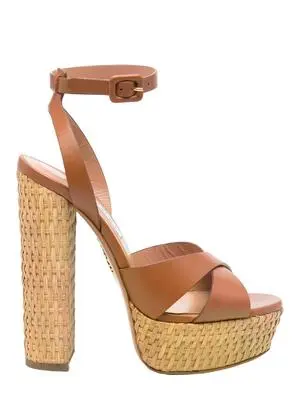 AQUAZZURA 150mm Leather Sandals