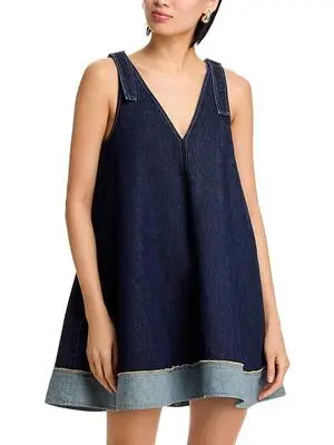 3.1 Phillip Lim Trapeze Mini Dress - Dark Indigo