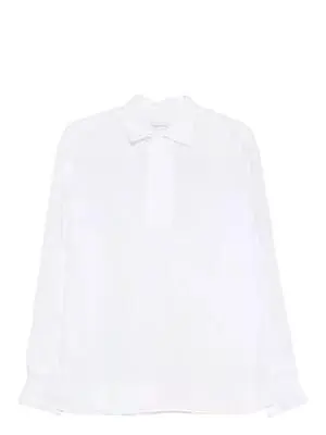 Tagliatore Cotton Shirt - White