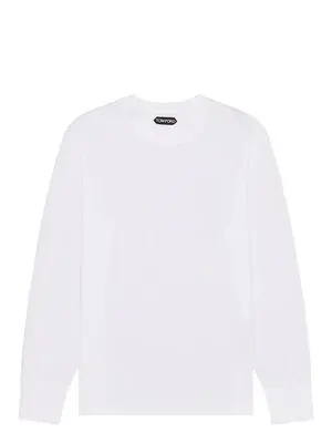 TOM FORD TOM FORD Crew Neck Tee In White