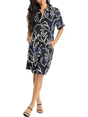 NIC+ZOE Devon Dress - Black Multi