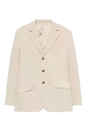 Wardrobe.NYC Wool Blazer - Neutrals