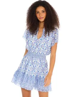 Allison Clara Mini Dress - Natural