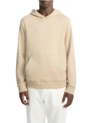 Vince Brushed Pima Cotton Hoodie - Red