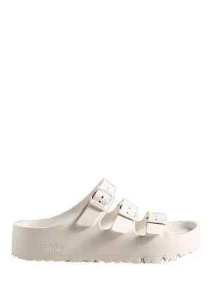 BIRKENSTOCK Florida Flex Platform Eva Sandals - Eggshell