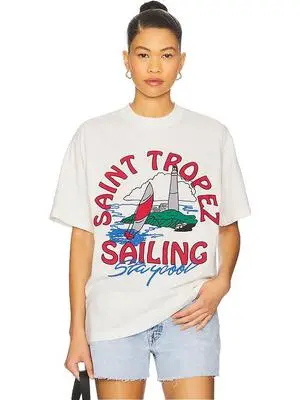 STAY COOL St. Tropez Sailing Tee - Cream