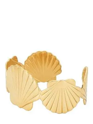 PETIT MOMENTS Shell Cuff - Waterproof & Gold