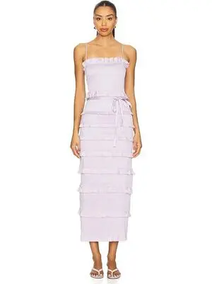 V. CHAPMAN Lily Dress - Lavender Fog