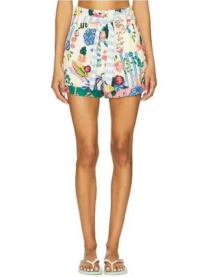 AGUA BENDITA Addison Citrus Short