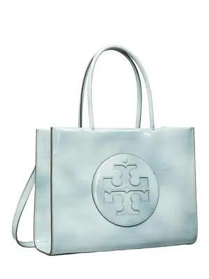 Tory Burch Small Ella Bio Brush-off Tote - Northern Blue