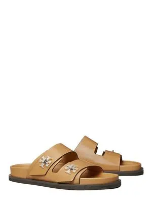 Tory Burch Turnlock Sport Slide - Camello