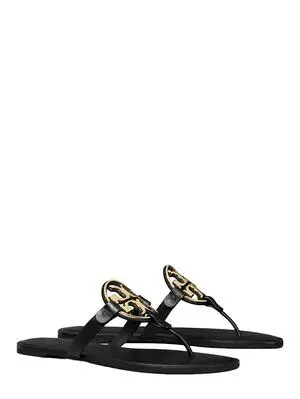 Tory Burch Metal Miller Sandal - Perfect Black/gold