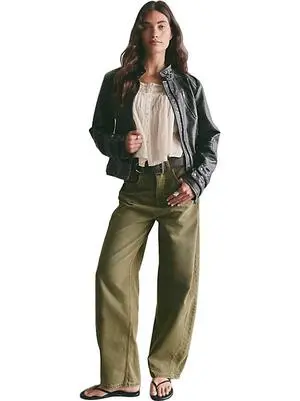 FREE PEOPLE We The Free Truro Baggy Puddle Jeans