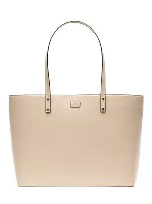 FRANCES VALENTINE Trixie Leather Tote - Oyster
