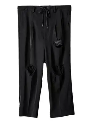 TAKAHIROMIYASHITA THESOLOIST. Two-tuck Trousers - Black