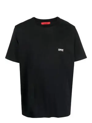 KUSIKOHC Photograph-print Cotton T-shirt - Black