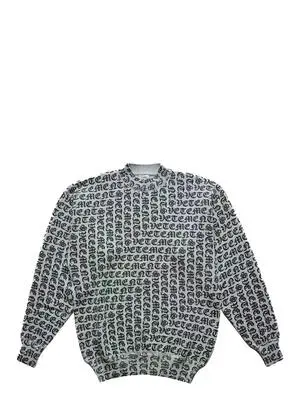 VETEMENTS Gothic Monogram Sweater