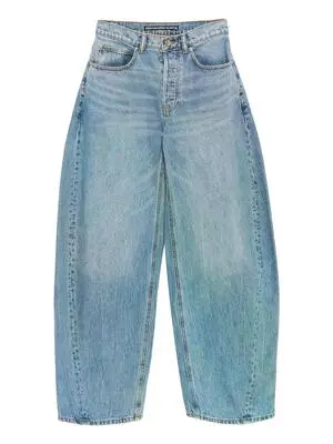 Alexander Wang Rhinestone Embellished Jeans - Blue