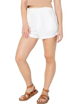 Roxy Maui Sessions High Waist Shorts - Snow White