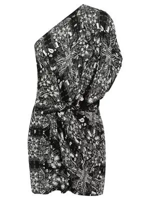 IRO PARIS Alixen One-shoulder Minidress - Black