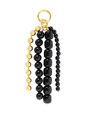 JULIETTA Gold-tone And Resin Charm - Black