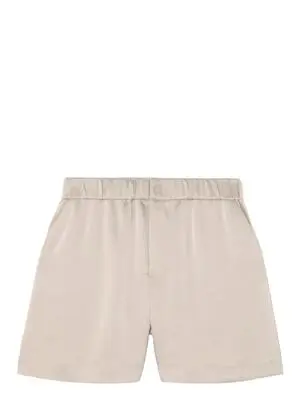 Varley Sarka Sateen Shorts - Silver